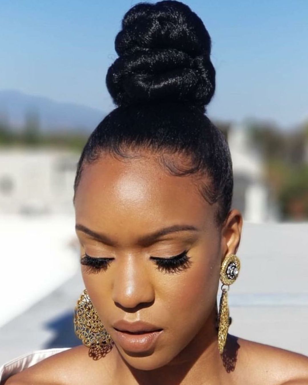 Fun Natural Hair Bun Styles To Try This Year