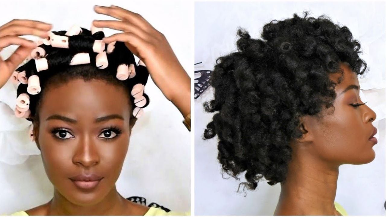 Perm Rods On Natural 4c Hair - How To Guide