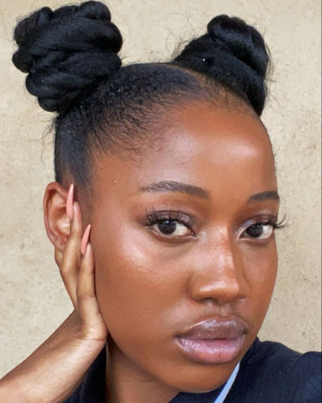 7 Ways to Rock Space Buns On Short Natural Hair
