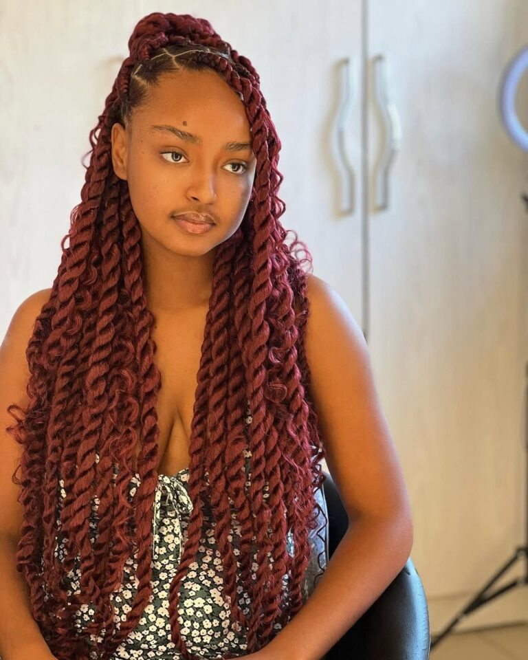 25 Twist Braids Hairstyles To Try Out In 2025
